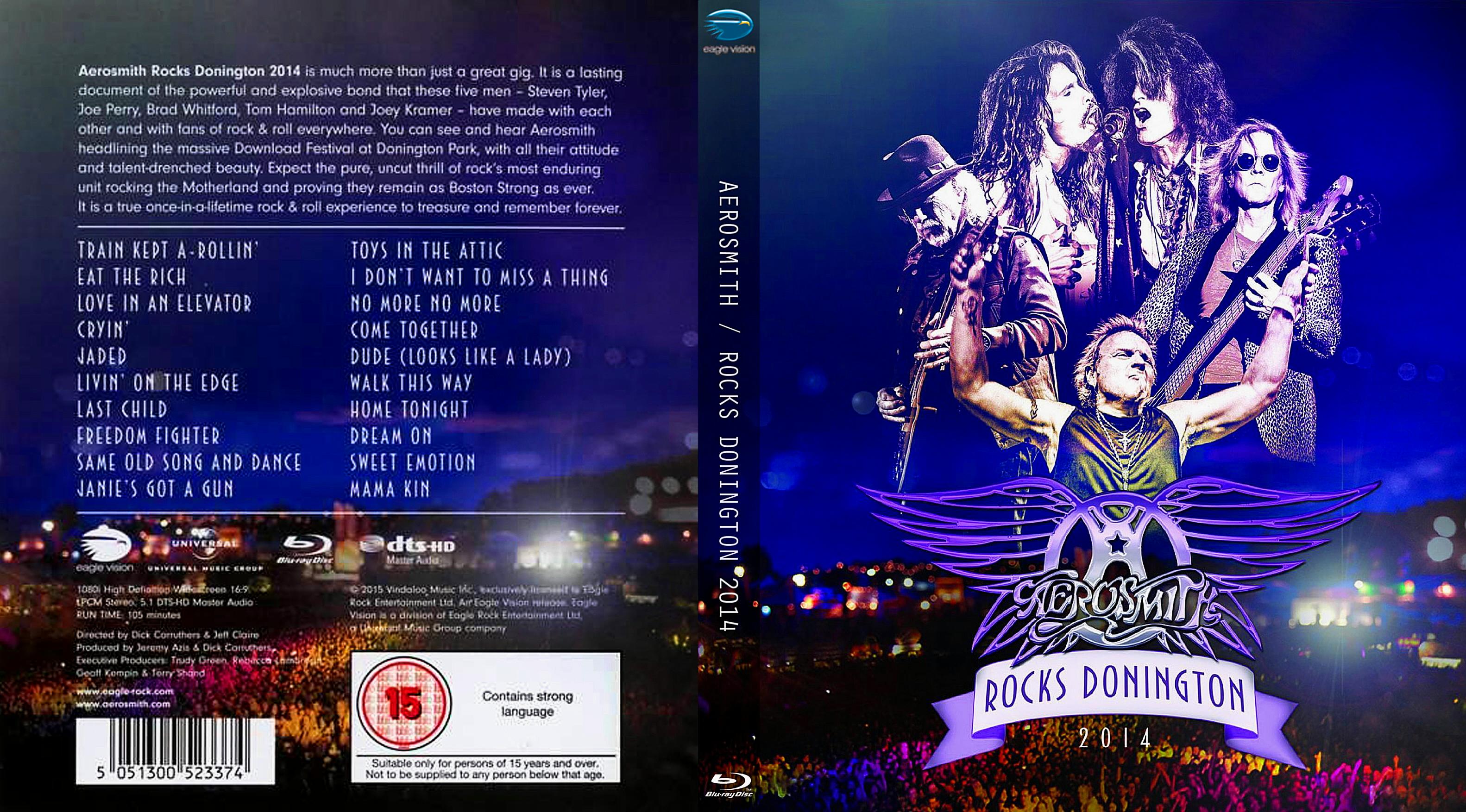 Aerosmith Rocks Donington (2015) : Front | DVD Covers | Cover Century ...